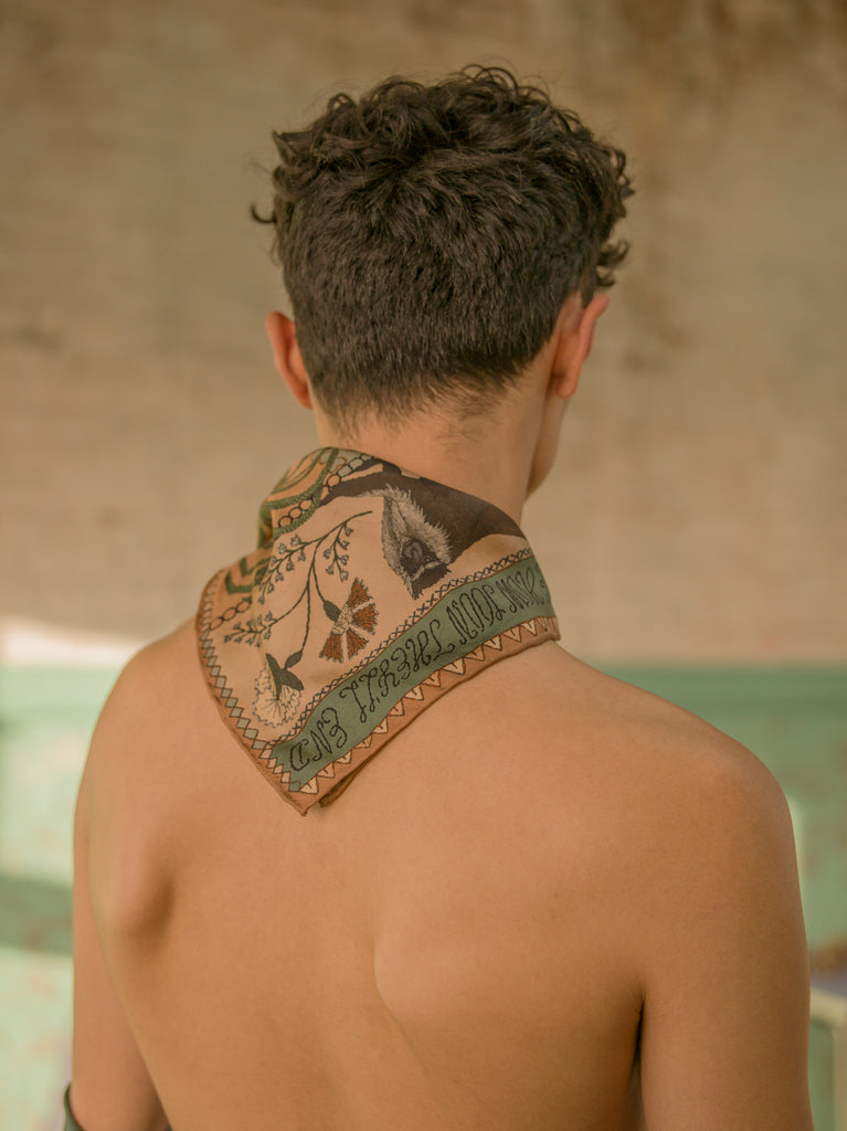 Sabina Savage: Luxury illustrated scarves and clothing