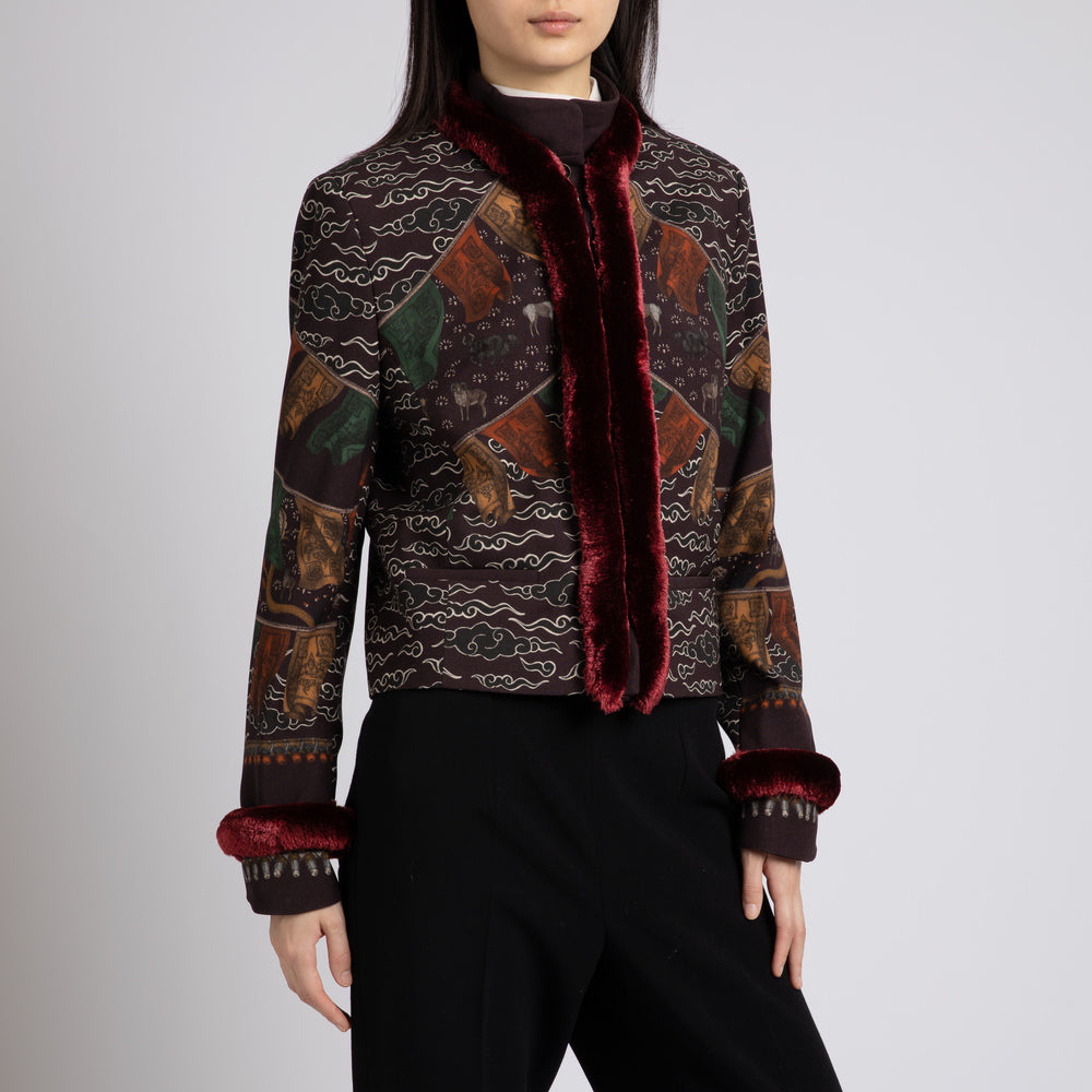 The Wind Horse Brush Fringe Tailored Jacket – Sabina Savage